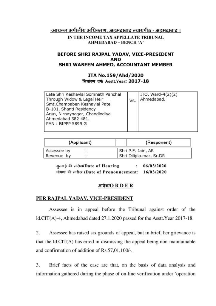 Service Of Notice Upon A Dead Person Under Section 142 1 Would Not